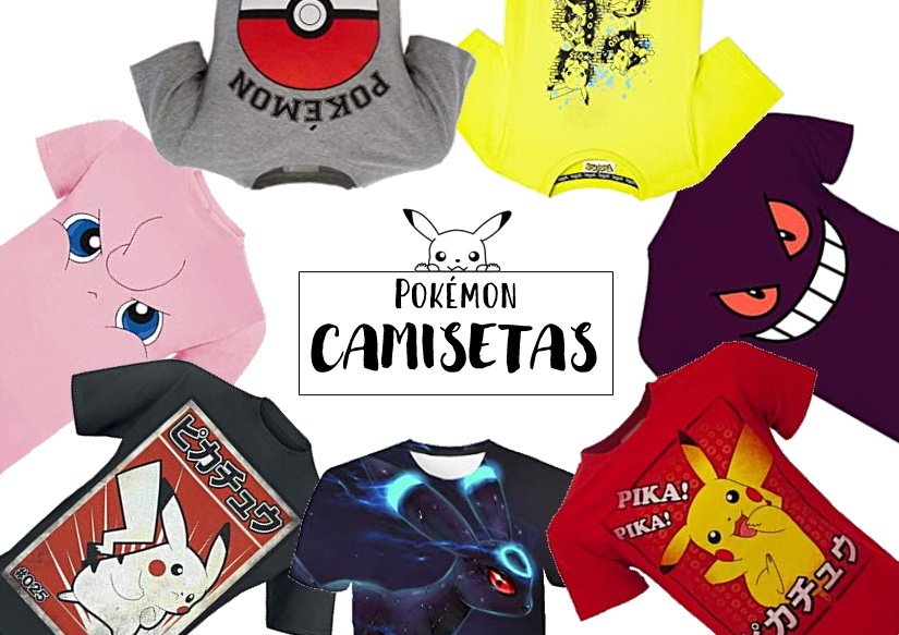Camisetas Pokémon al Mejor Precio - Nuevos Modelos 2023